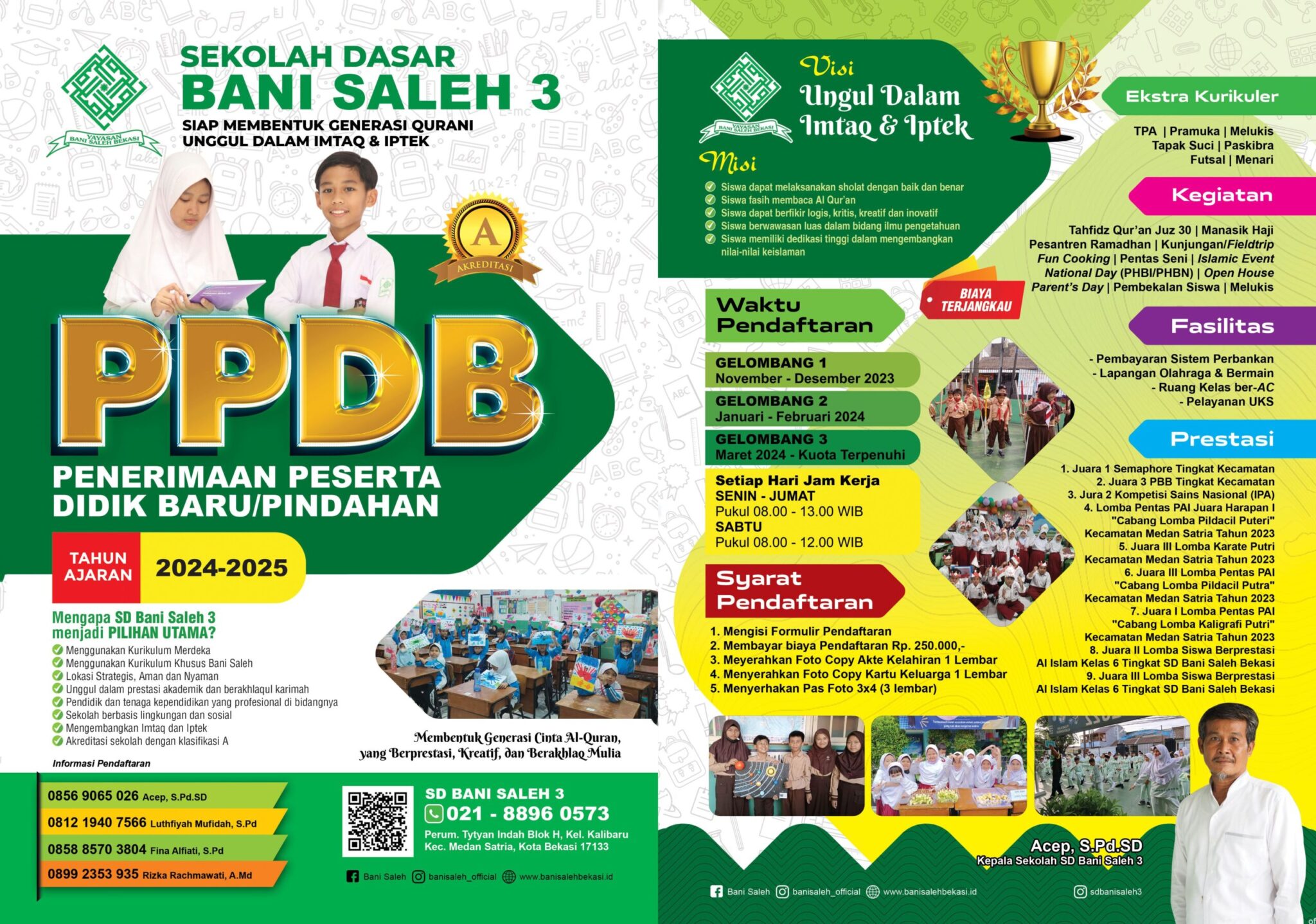 12 Contoh Brosur PPDB Dengan Desain Menarik - Abduweb